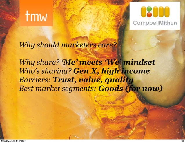 Collaborative consumption | PPT