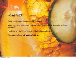 Collaborative consumption | PDF