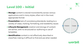 Why content management maturity matters... | PPT