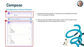 Next level data operations using Power Automate magic | PDF