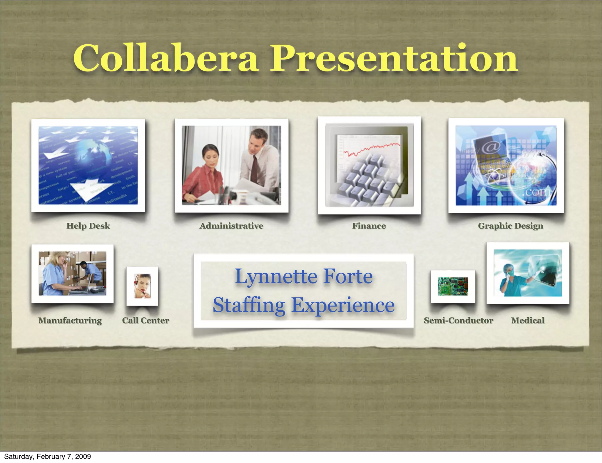 Collabera Presentation Feb 09 | PDF