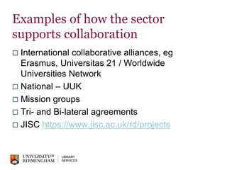 Collaboration in HE | PPT