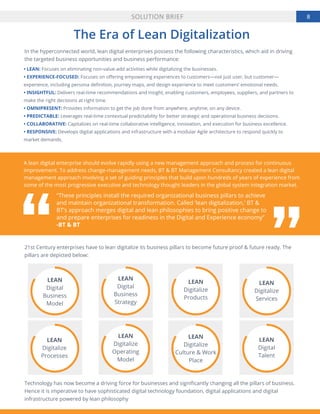 Lean Digital Enterprise Evolution in a Hyper Connected World | PDF ...
