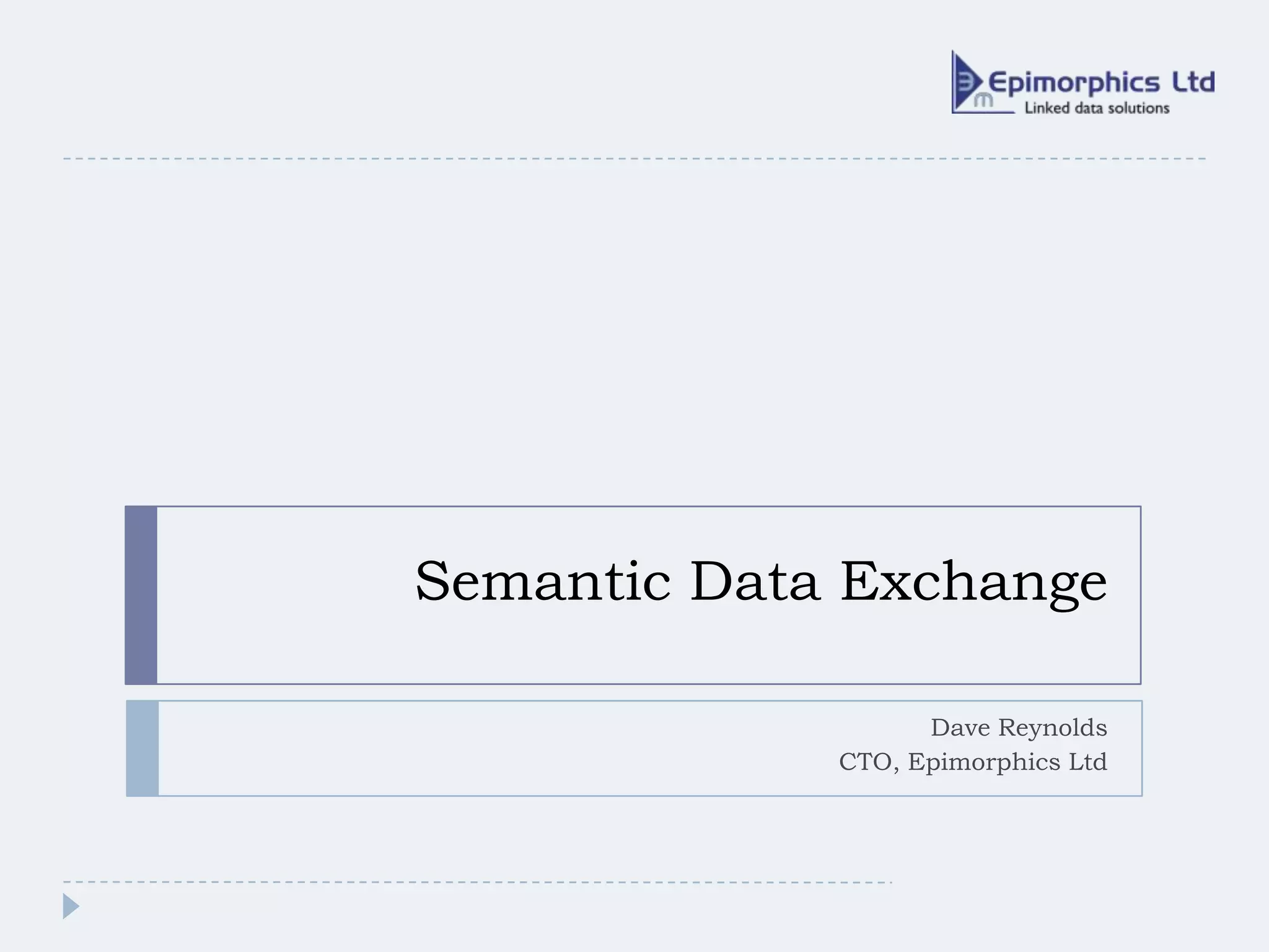 Semantic Data Exchange | PPTX | Databases | Computer Software and Applications