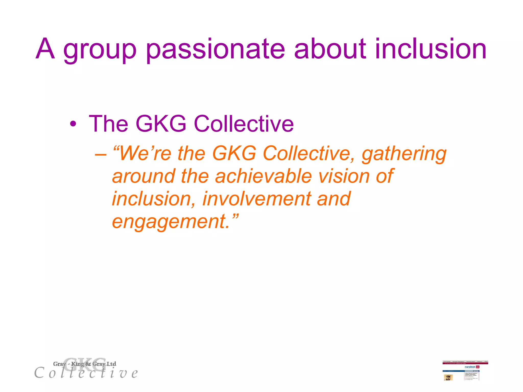 Collaborate For Inclusion | PPT