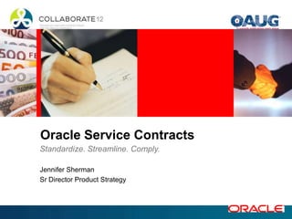 Collaborate 12 : Contracts SIG Meeting | PPT