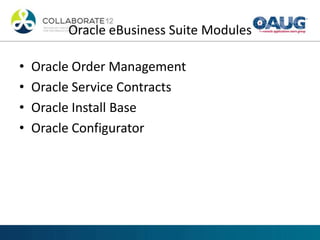 Collaborate 12 : Contracts SIG Meeting | PPT