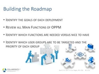 Using OPPM to Build a Project Information and Collaboration Solution | PPT