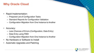 COLLABORATE 18 Presentation: Success Story- Oracle Cloud Procurement ...