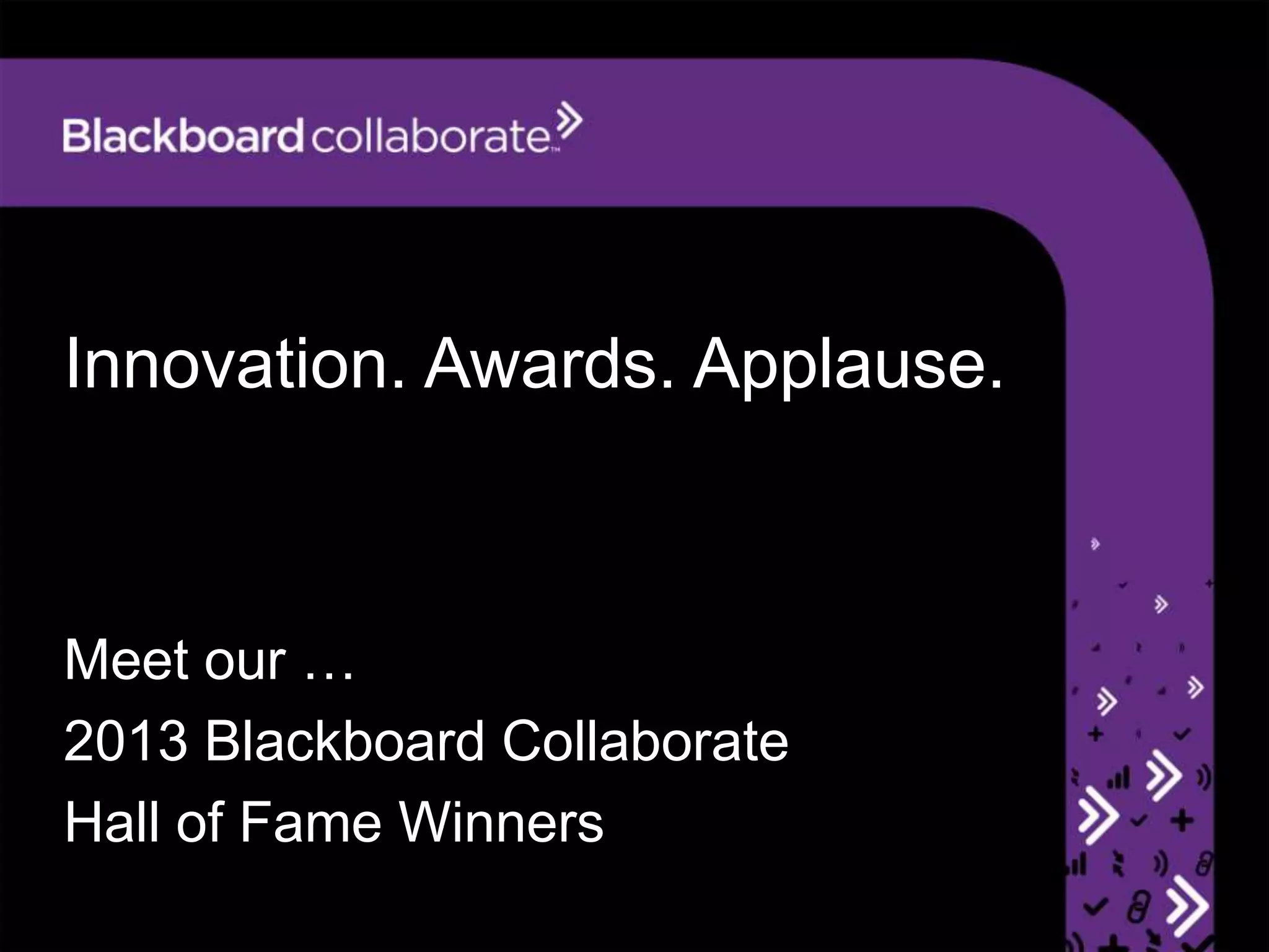 SAMPLE: Award Winner Showcase | PPT