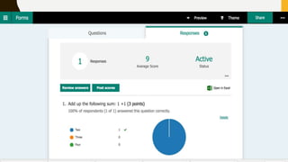 Collecting Data Easily with Microsoft Forms | PPTX | Computing ...