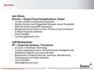 Implementing PeopleSoft Financials and OBIA Together | PDF