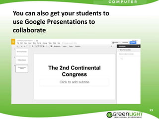 Collaborating with Interactive Presentations | PPT