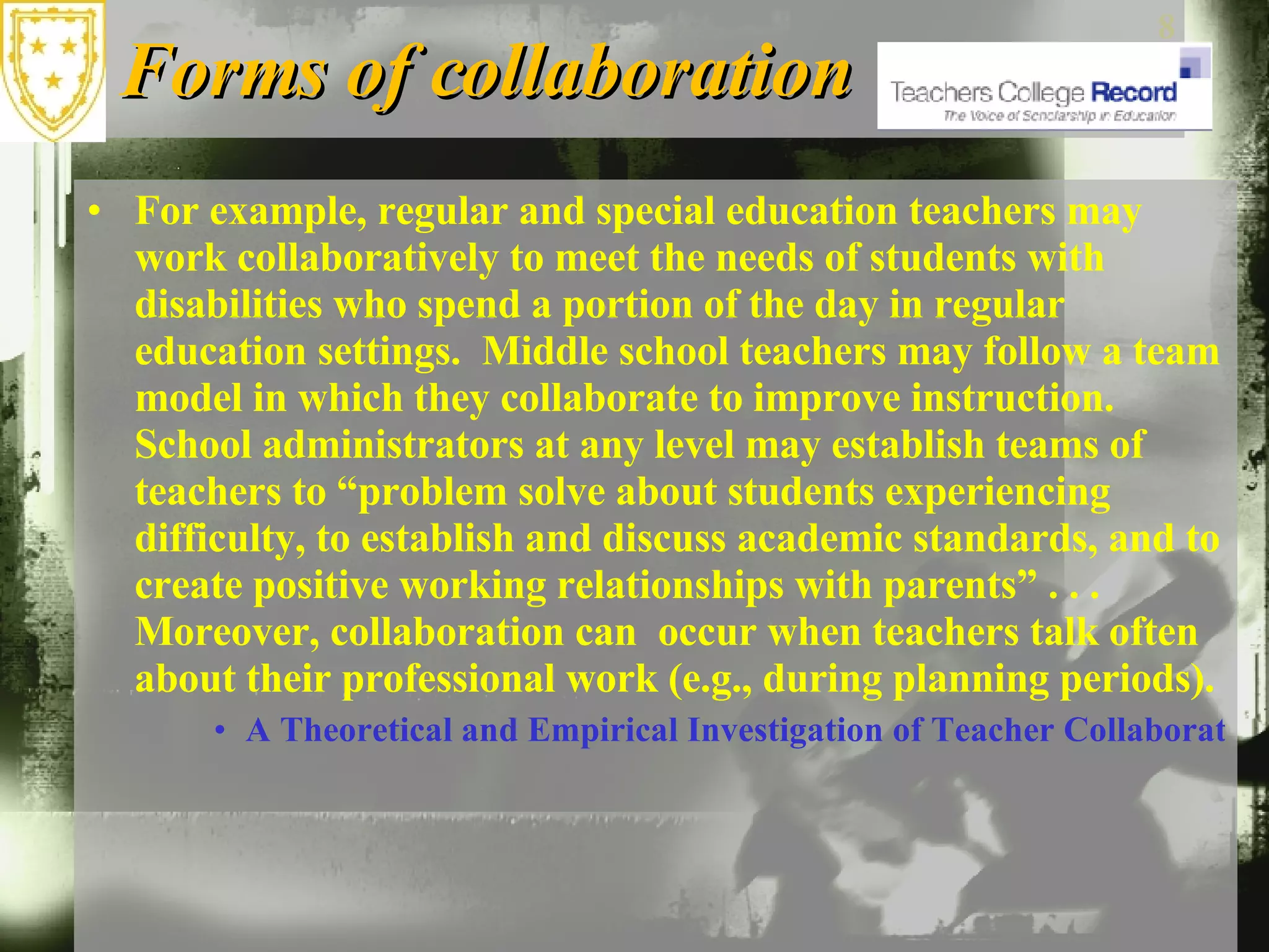 Collaboration | PPT