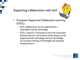 Collaboration_Vuopala_ 260913 | PPT | Education