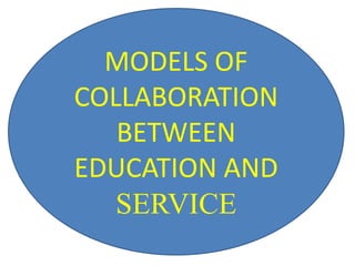 different models of Collaboration | PPTX