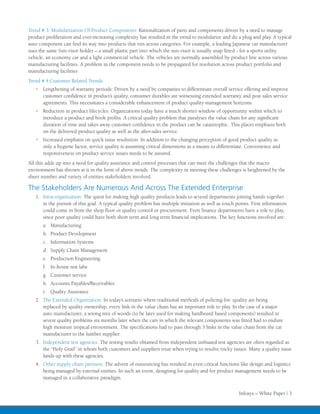 Infosys – Quality Management Software Manufacturing | White Paper | PDF