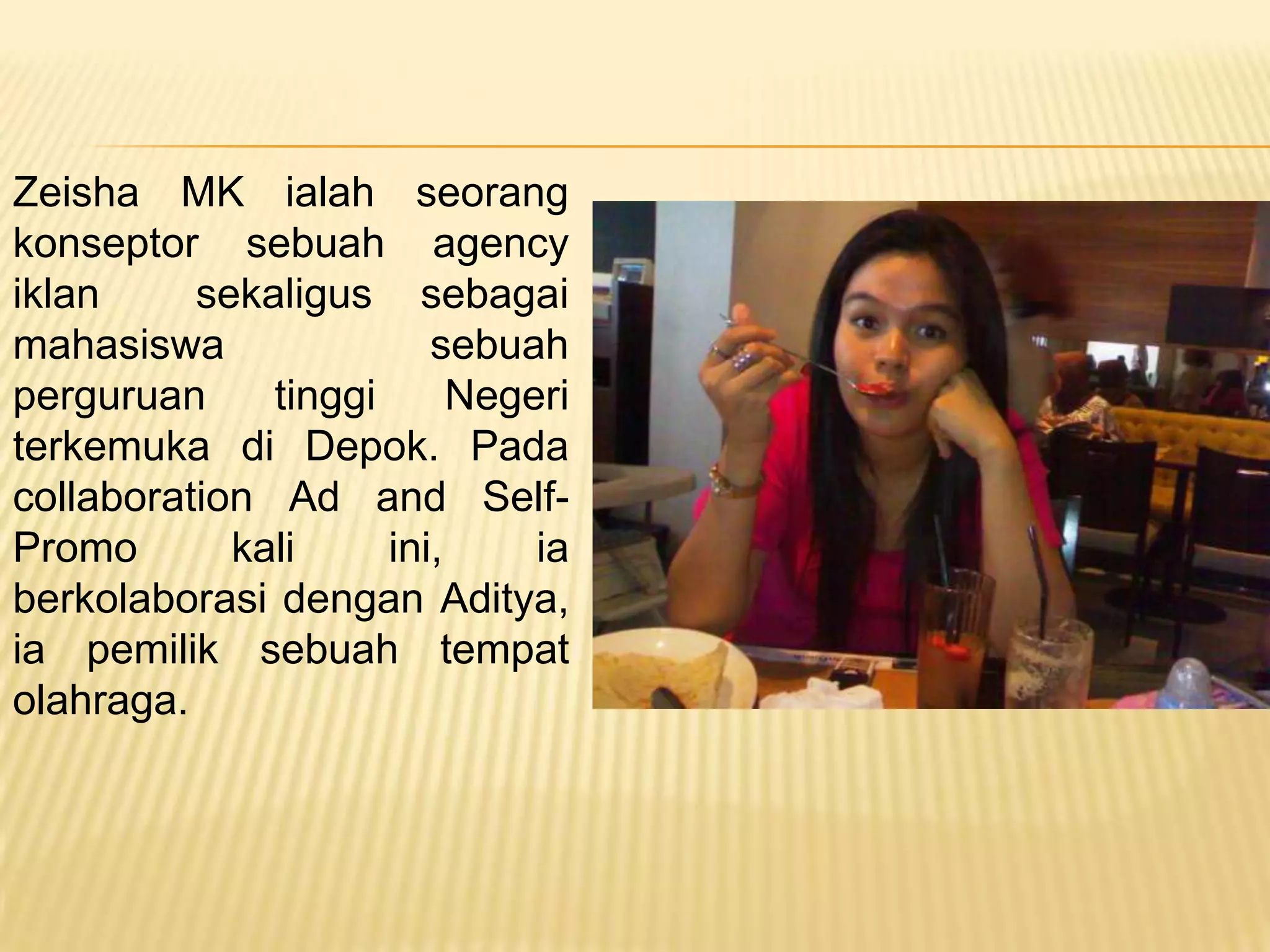 Collaboration ad and self promo | PPT