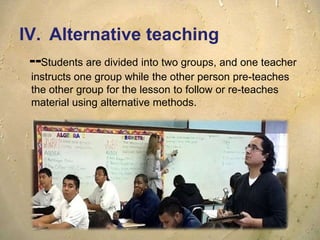 Collaboration and co teaching strategies for effective classroom ...
