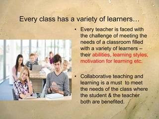 Collaboration and co teaching strategies for effective classroom ...
