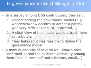 Collaboration and Governance of Open Source Projects | PPT