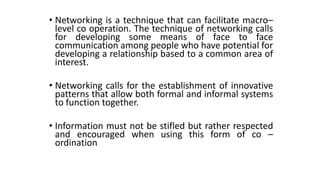 Collaboration and net working | PPTX