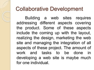 Collaboration and team content development | PPTX