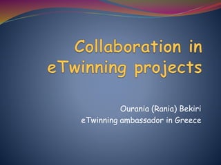 Collaboration in e twinning projects | PPTX | Desktop Publishing ...