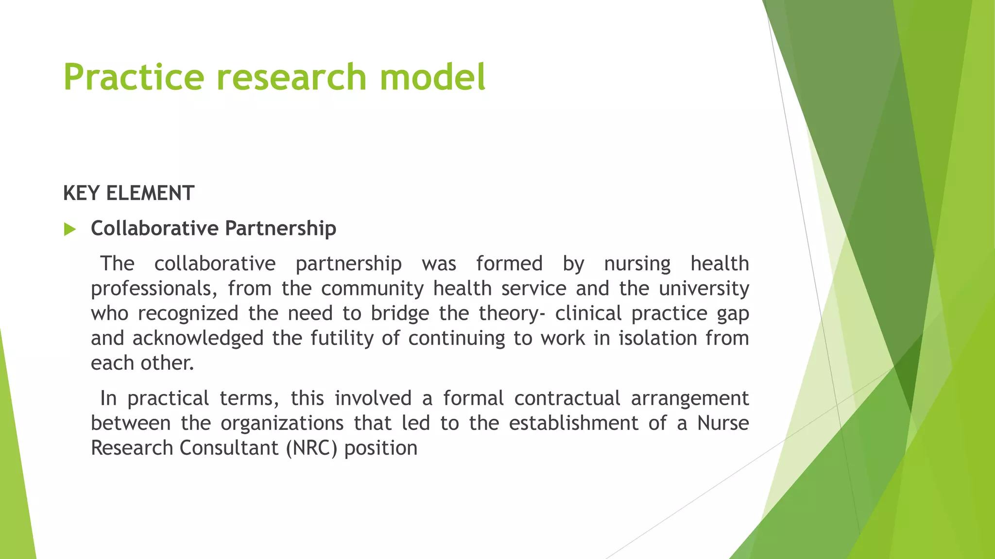 COLLABORATION, ISSUES IN NURSING AND MODELS | PPTX