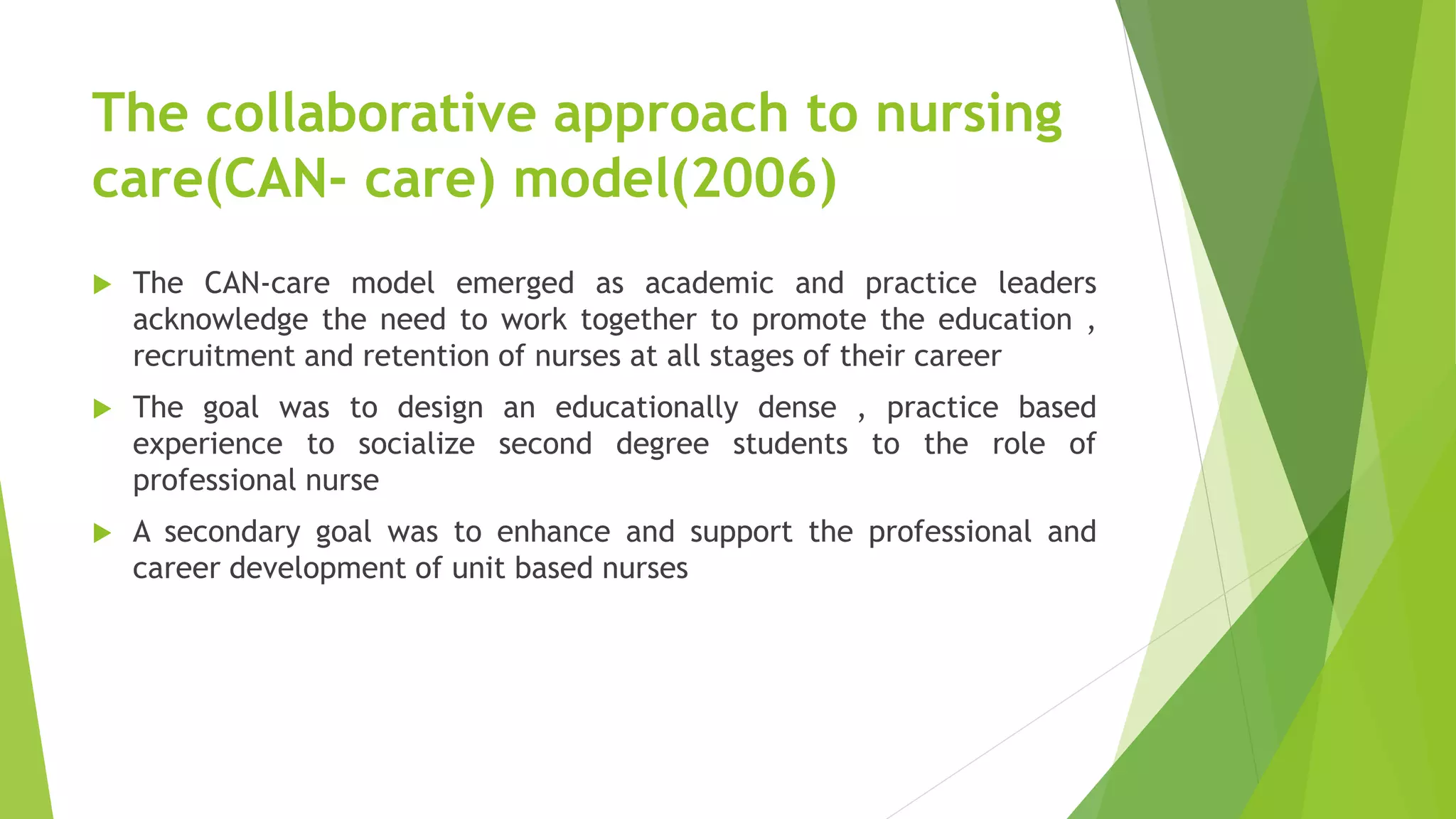 COLLABORATION, ISSUES IN NURSING AND MODELS | PPTX
