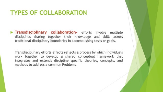 COLLABORATION, ISSUES IN NURSING AND MODELS | PPTX