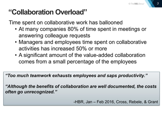 Organizational Collaboration Survey Results | PPT