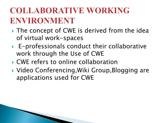 Collaboration tools | PPTX