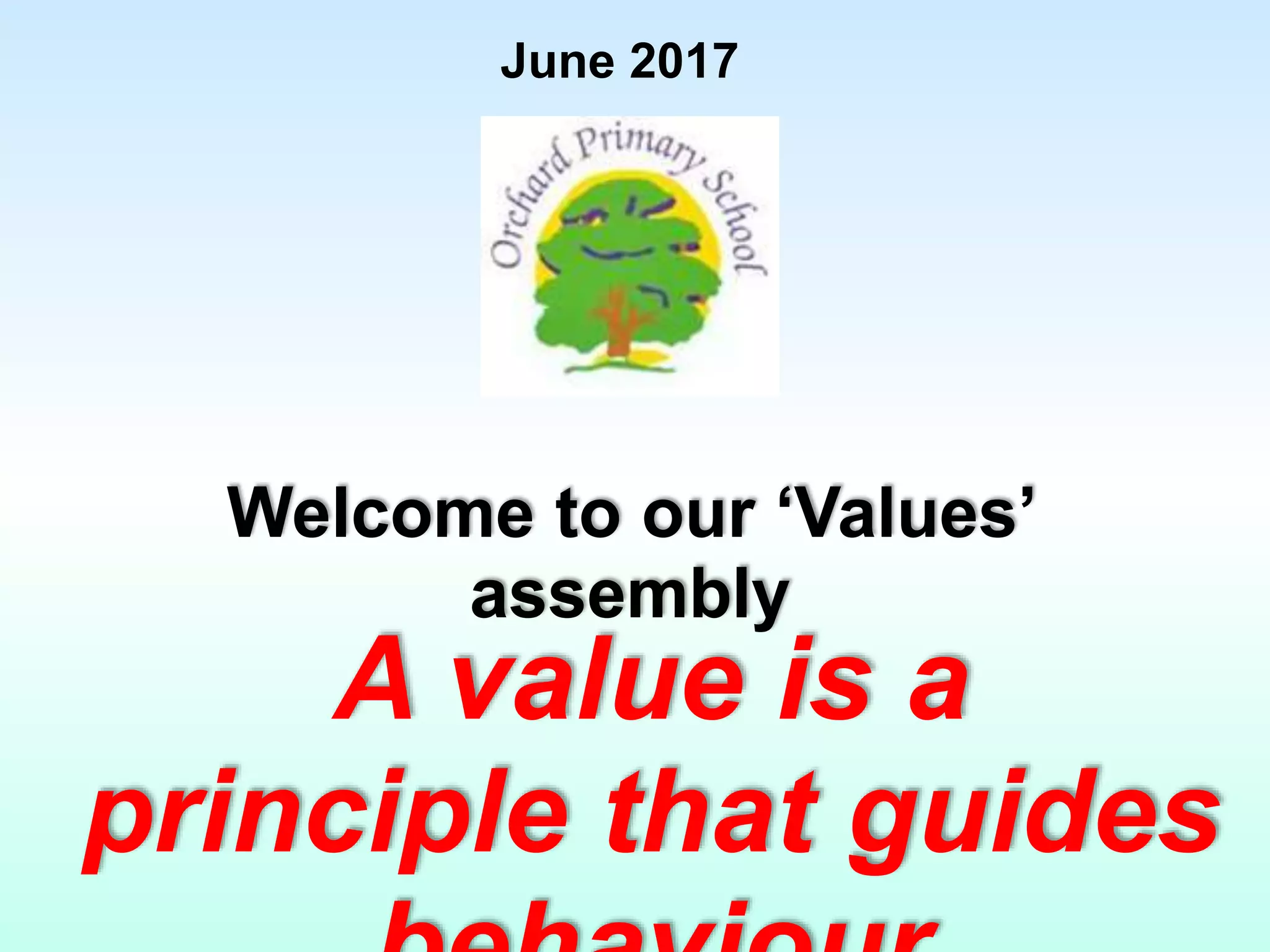 Collaboration values assembly 2017 | PPT