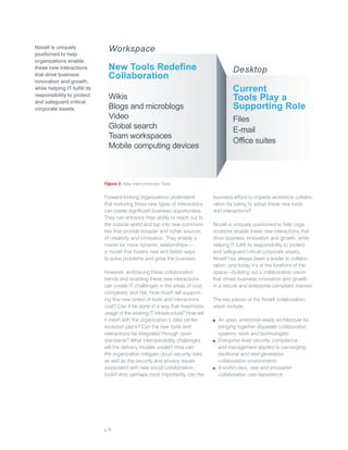 Collaboration vision novell | PDF