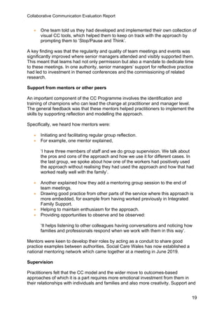 Collaborative Communication Skills Programme - evaluation report | PDF