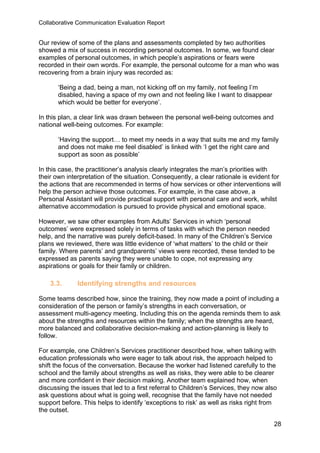 Collaborative Communication Skills Programme - evaluation report | PDF