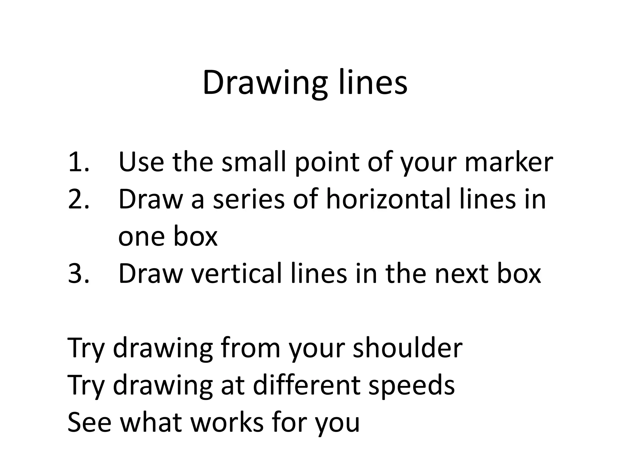 Collaborative design workshop preparation - Introduction to sketching ...