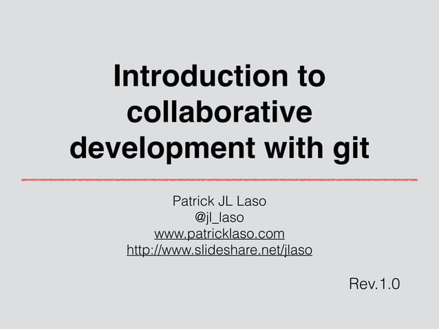 Collaborative development with git | PDF | Web Development | Internet