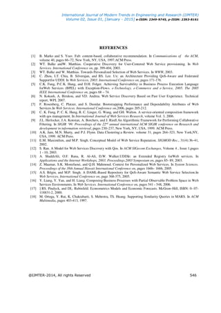 Collaborative Filtering Approach For QoS Prediction | PDF