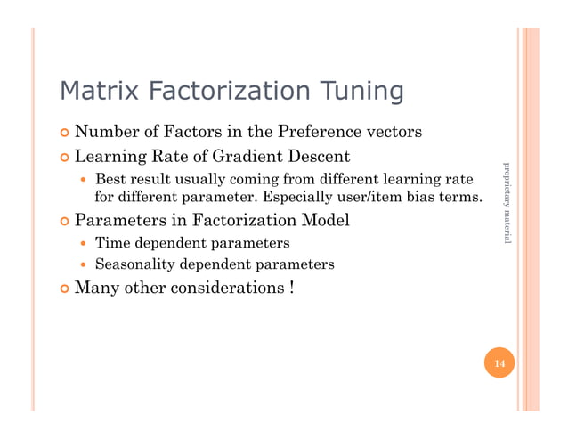 Introduction To Matrix Factorization Methods Collaborative Filtering