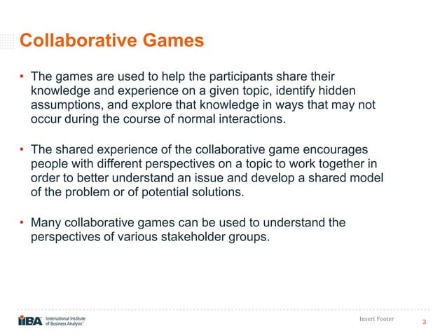 Collaborative Games | PDF
