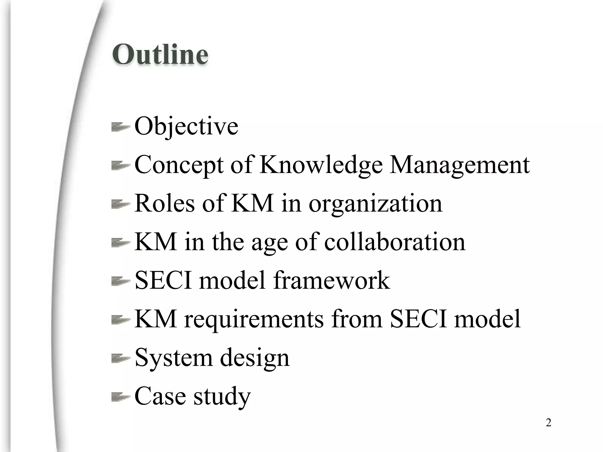 Collaborative Knowledge Management in Organization from SECI model ...
