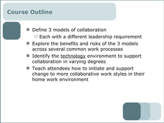 Models For Leadership and Collaboration | PPT