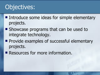 Collaborative Projects Elementary Content Areas | PPT