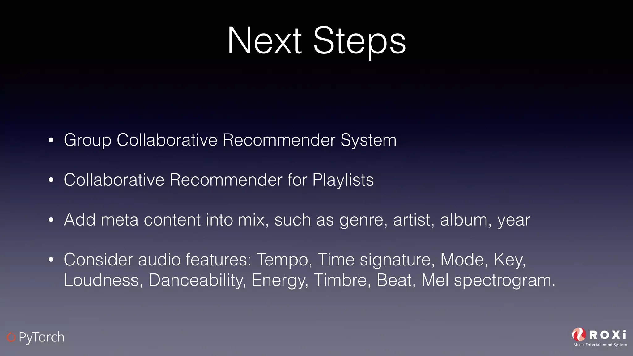 Collaborative Recommender System for Music using PyTorch | PDF