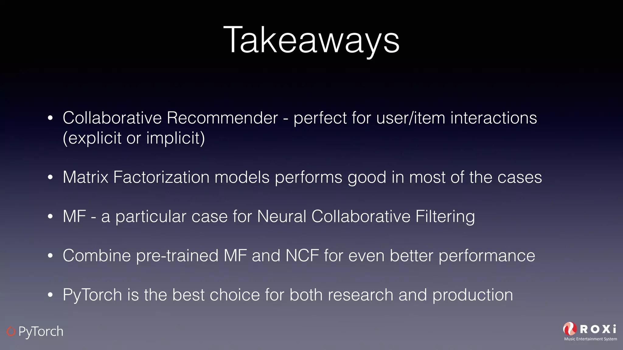 Collaborative Recommender System for Music using PyTorch | PDF