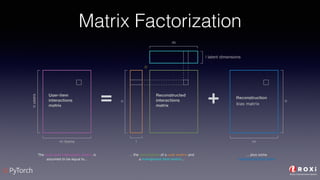 Collaborative Recommender System for Music using PyTorch | PDF