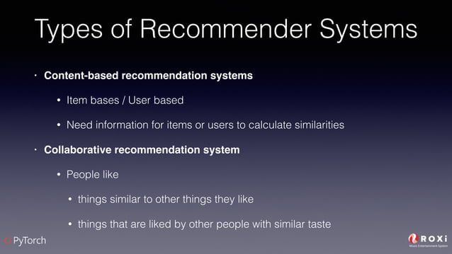 Collaborative Recommender System for Music using PyTorch | PDF