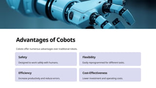 Collaborative-Robots-The-Future-of-Manufacturing.pptx | Robotics | Technology & Computing